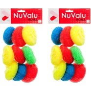 Uxcell Kitchen Plastic Soft Scrubber Scourer Pans Pot Brush Scouring ...