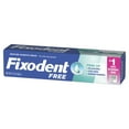 Fixodent Complete Free Denture Adhesive Cream, 2.4 oz - Walmart.com