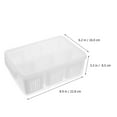 WEUVEB 32Pcs Meal Prep Containers Rectangular Shape with Lids Freezer ...