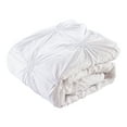 Elise Comforter Set White-Machine Washable - Includes 1 Comforter + 2 ...