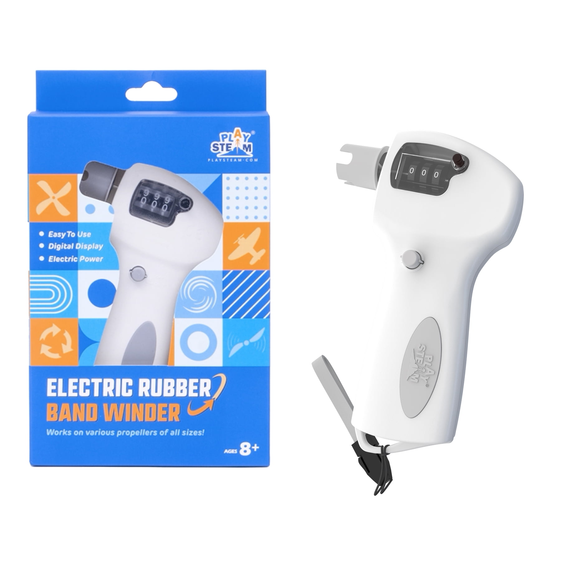 PLAYSTEAM Electric Rubber Band Winder - Walmart.com