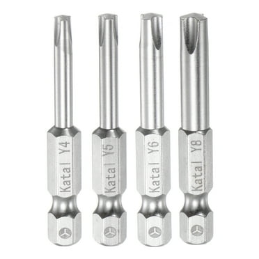 Uxcell TS10 Magnetic Security Star 5 Point Torx Screwdriver Bit 1/4 ...