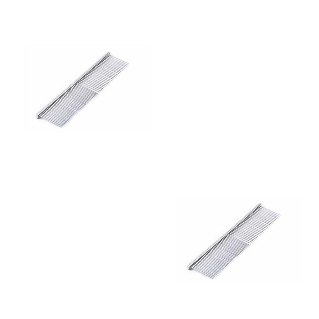 relayinert Pet Comb for Dog Groom Cat Combs Fine Long Teeth Lice ...