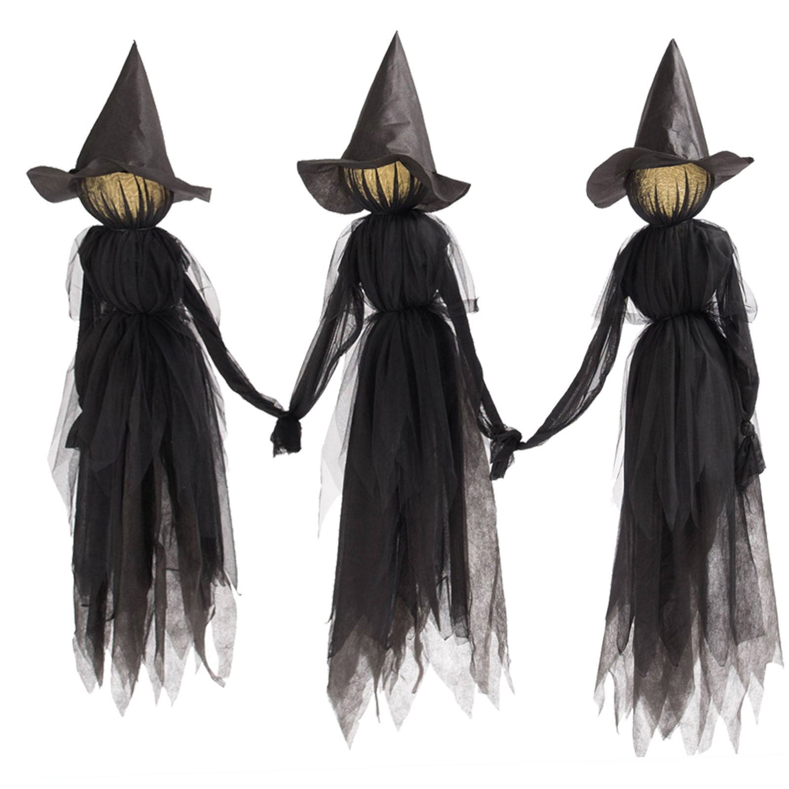 Click here for Yoziaaoa 3 Pcs Halloween Witch Decorations Outdoor... prices