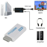 HD 1080P Wii To HDMI-compatible Converter Adapter Full HD 720P 1080P 3 ...