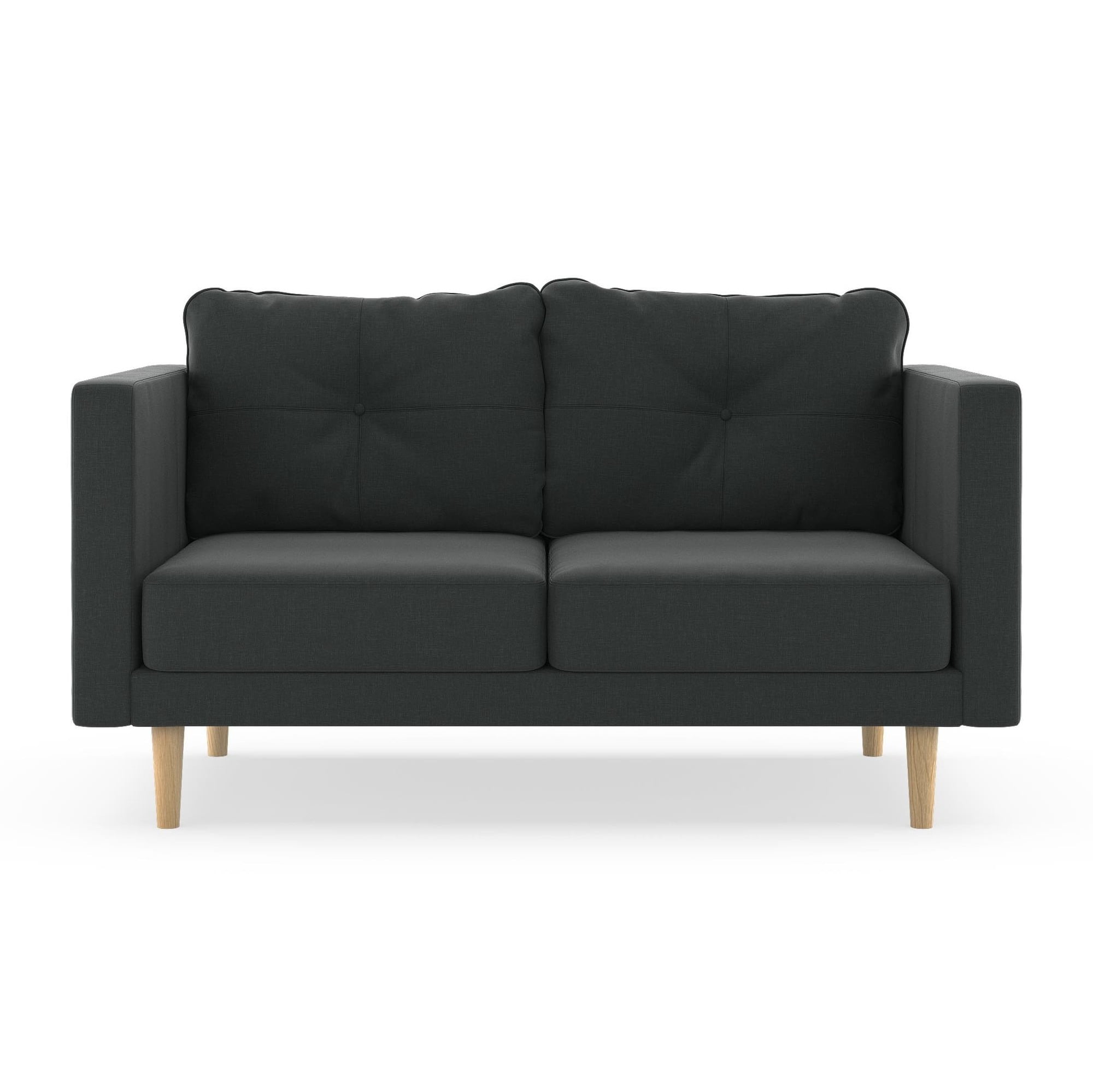 Camden Sofette Cross Weave - Raven Gray - Walmart.com