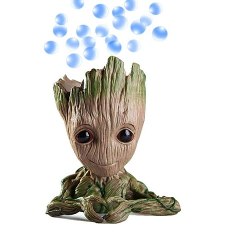 Baby Groot Aquarium Bubbler Decoration.Treeman Heart-Shaped Fish Tank ...