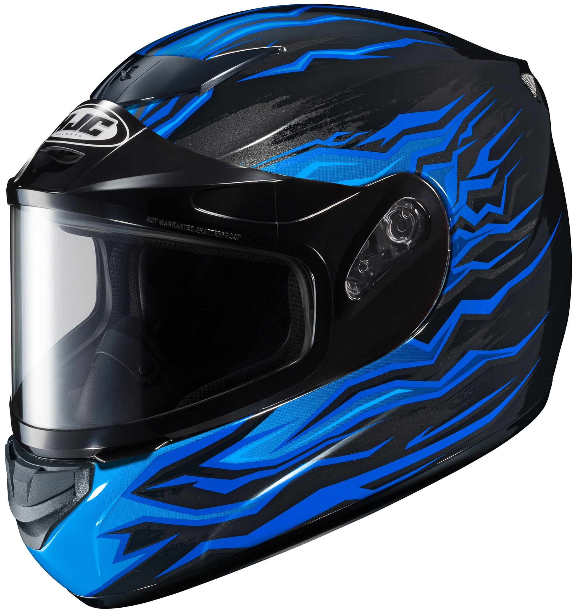 HJC CS-R2 Flame Block Snow Helmet Blue MED 1112-2002-05 - Walmart.com