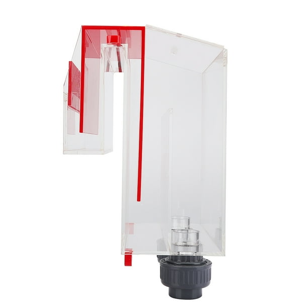 Self Start Overflow Box,Acrylic Red Aquarium Syphon Fish Tanks Siphon ...