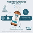 Dr. Eddie's Happy Cappy, Medicated Shampoo & Body Wash for Seborrheic ...