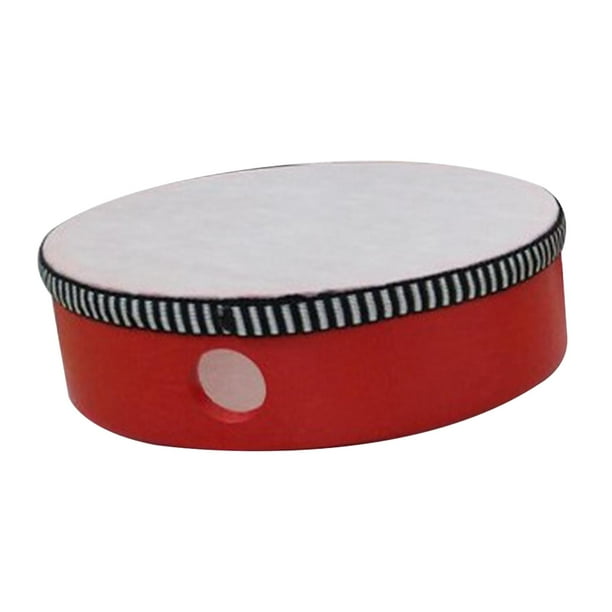 Wood Frame Drum Kids Percussion Toy Wooden Hand Drum Tambourine Wooden ...