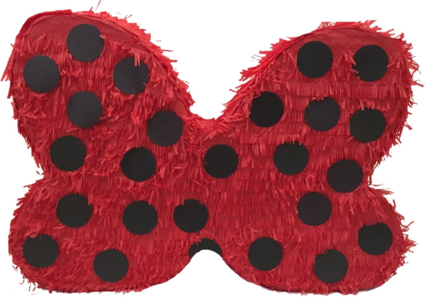 APINATA4U 20" Red Bow with Black Polka Dots Pinata - Walmart.com