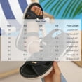 Plus Size Wedge S Andals for Women Peep Toe Height Lift Summer Beach ...