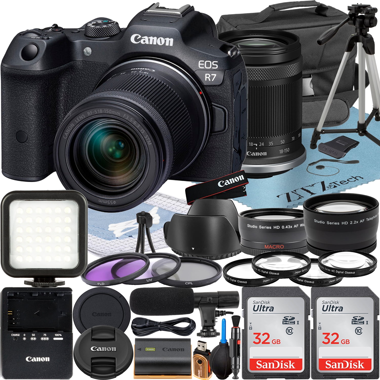 Click here for Canon Eos R7 Mirrorless Camera With Rf-S 18-150mm... prices