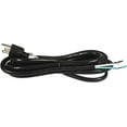 HQRP 10ft Heavy Duty Power Supply Cord, 14-Gauge 3-Prong Cable 110V ...