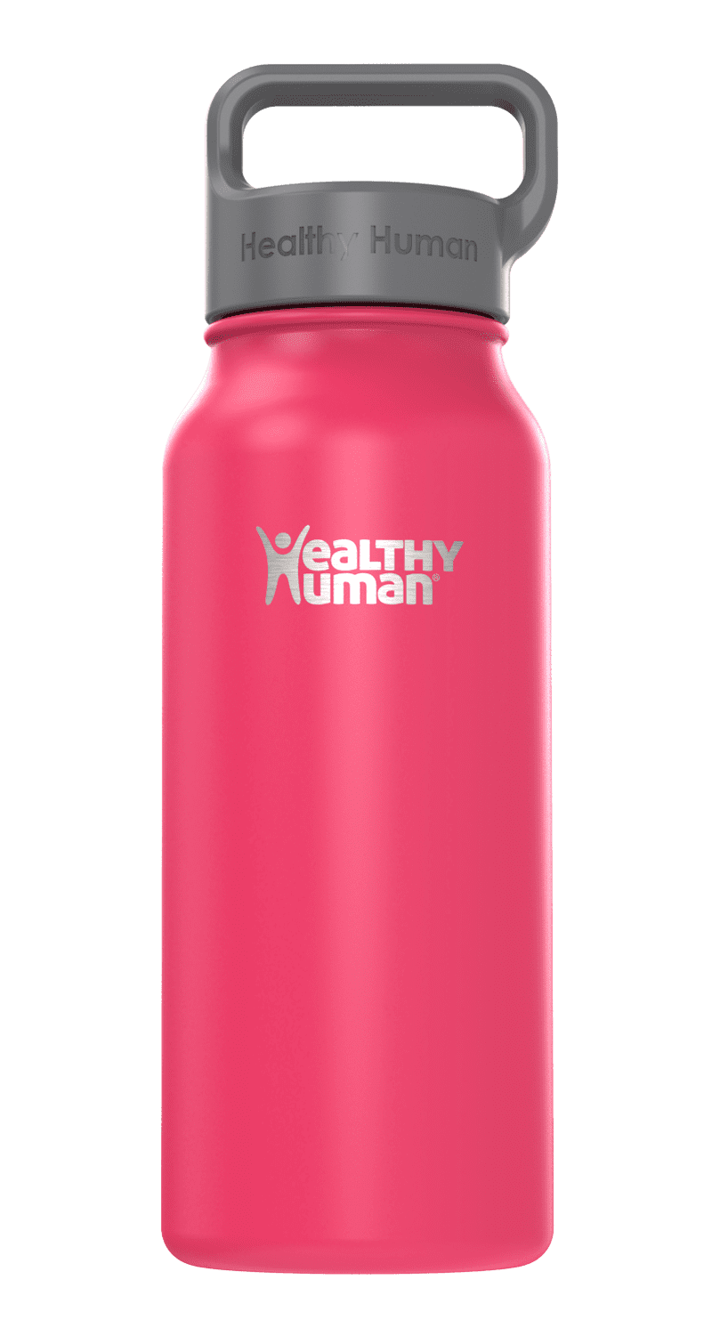 Healthy Human 21 oz Water Bottle Keeps Liquids Cold 24 Hours, Hot 12 ...