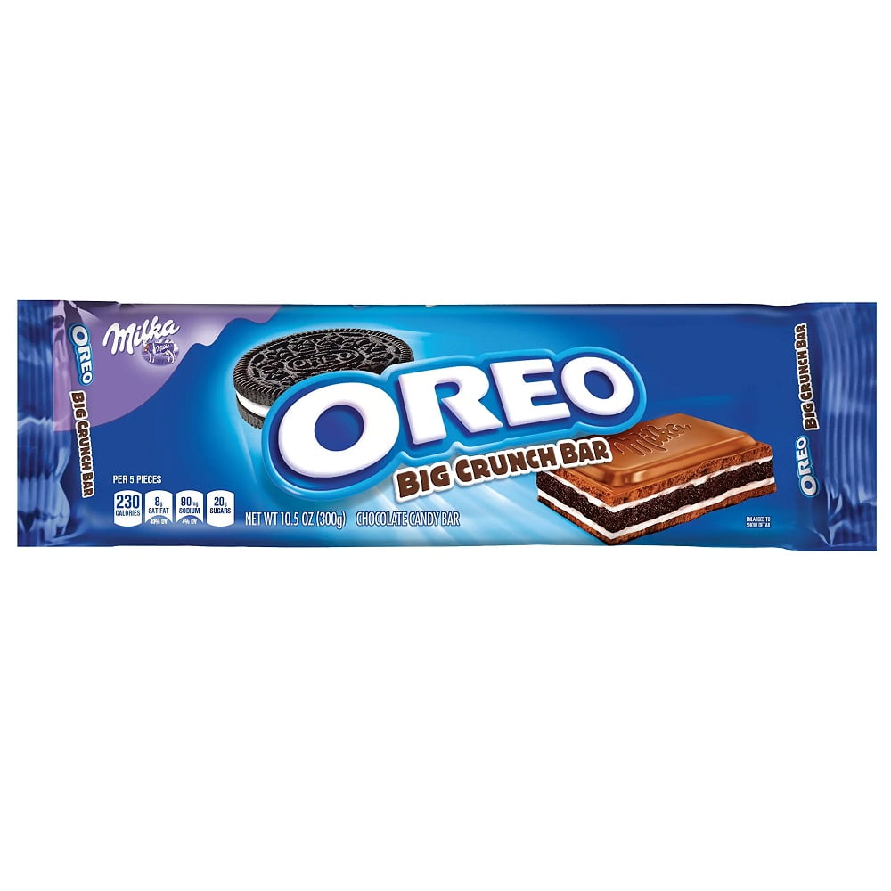 Milka Oreo Big Crunch Chocolate Candy Bar 300g (Pack of 2) - Walmart.com