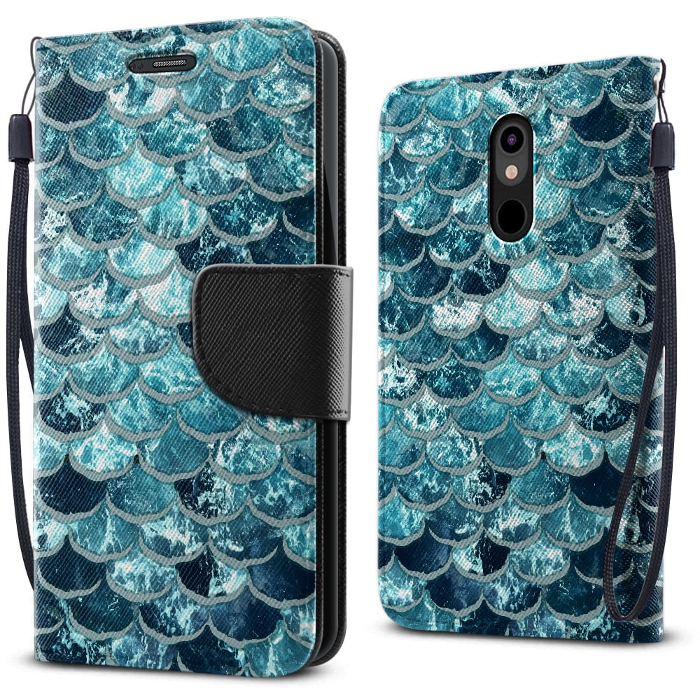 FINCIBO Wallet Case Kickstand Card Holder Magnetic Flap for LG Stylo 5 ...