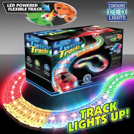 Magic Tracks Race Track 165 Pieces LED Race Car Track Set Magic Track ...