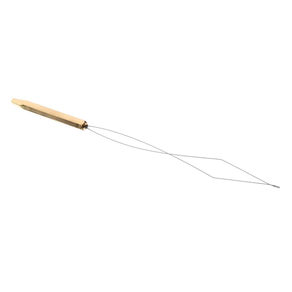 Fly Tying Bobbin Threader 5.5inch with Half Hitch Tool for Flies Making ...