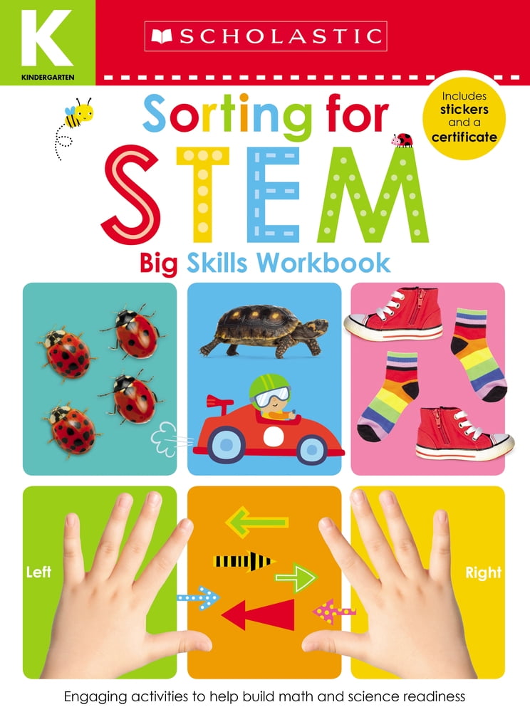 Pre-Owned Sorting for Stem Kindergarten Workbook: Scholastic Early ...