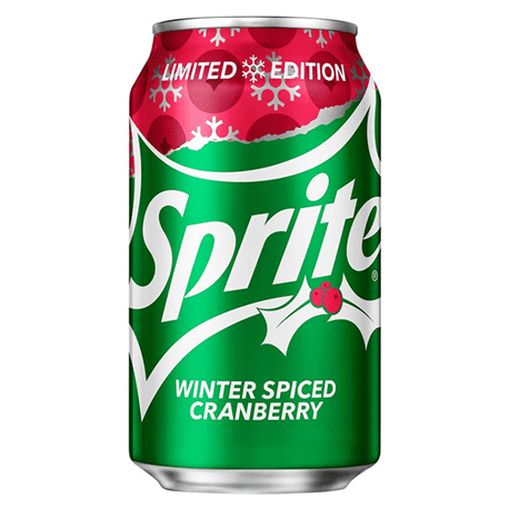 Sprite Winter Spiced Cranberry Soda, 12 Fl OZ, Pack of 12 - Walmart.com