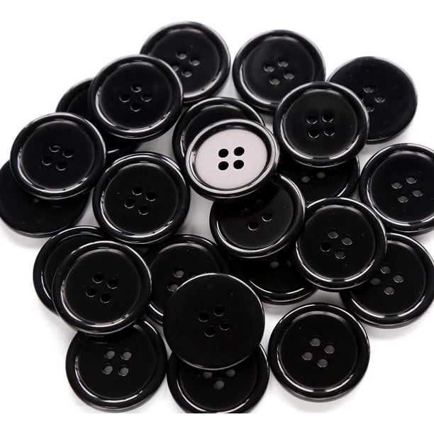 Botón DIY de 100 botones JM color caramelo cuatro ojos para niños ...