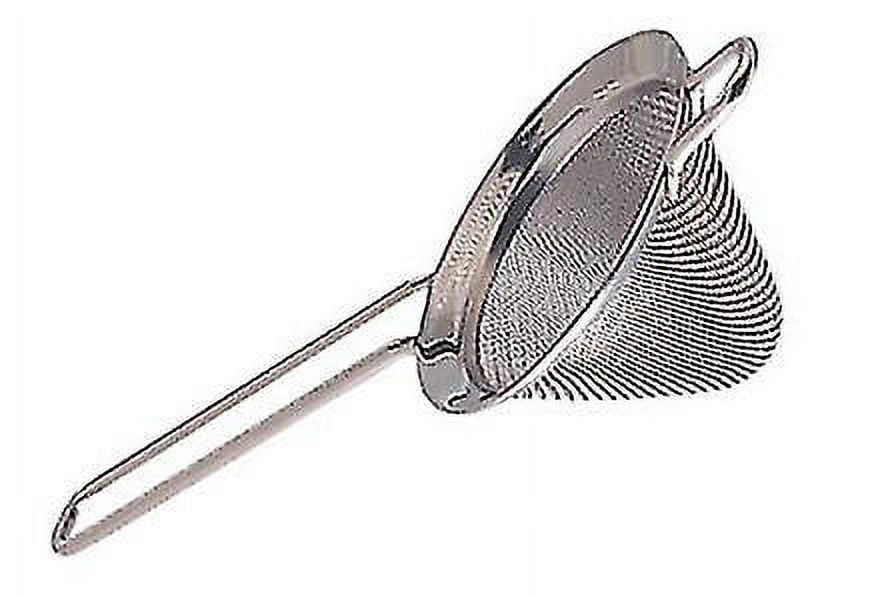 Colador cónico de malla fina, acero inoxidable, colador cónico de 3 ...