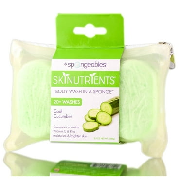 Spongeables Body Wash Sponge - Lavender Bloom - Walmart.com
