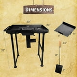 Simond Store Coal Forge Stand & fire Pot Blacksmith Forge kit fire pots ...