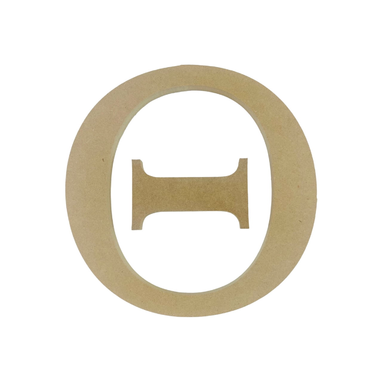 6" Wood Greek Letter Theta Θ Unfinished, Fraternity and Sorority Greek ...