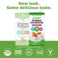 Orgain Organic 10g Non-Dairy Vegan Almond Milk Drink, Unsweetened ...