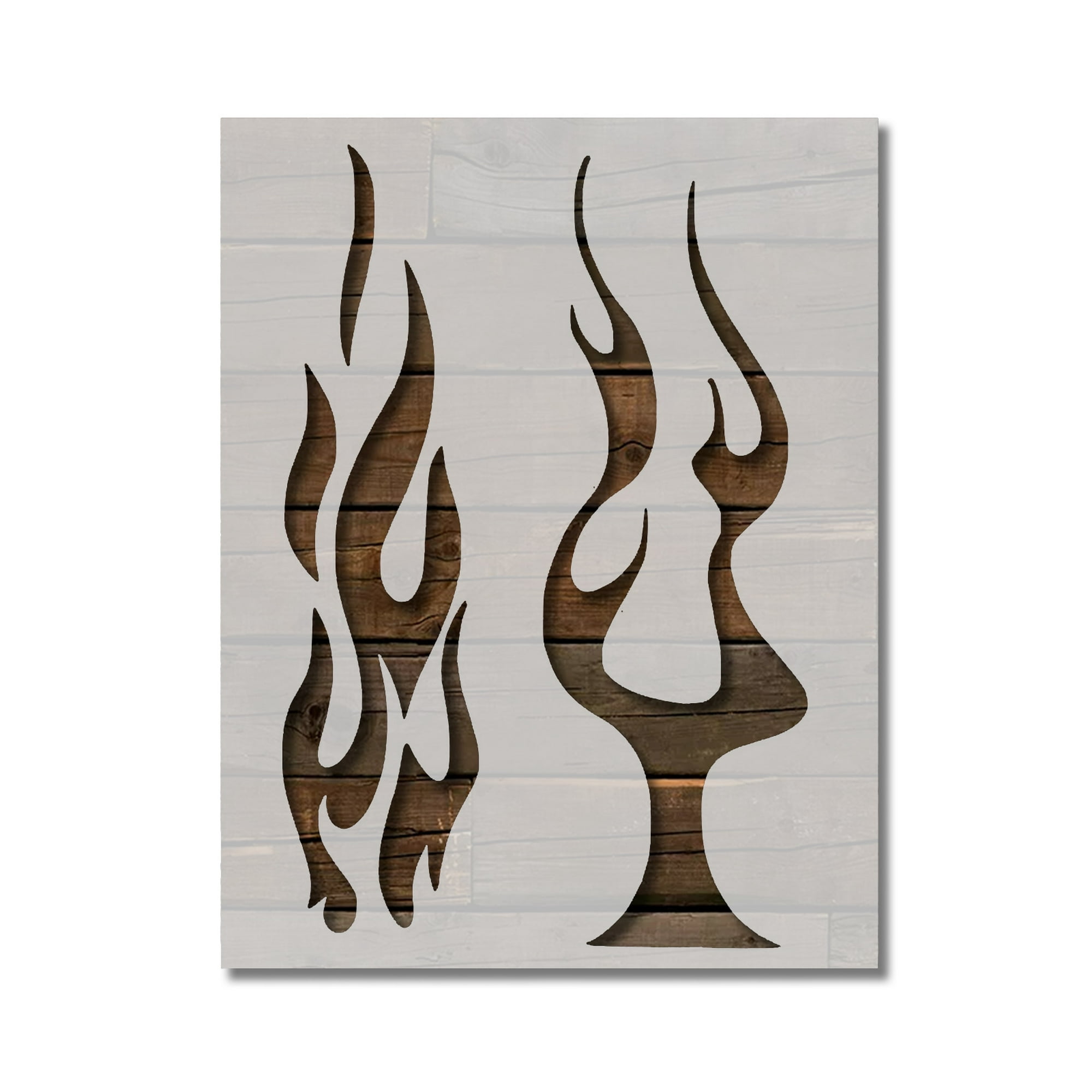 Flame Stencils For Airbrushing