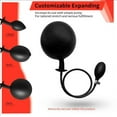 Silicone Expand Inflatable Anal Plug,body Safe Silicone Anal Balloon