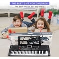 61 Key LCD Electronic Instrument Keyboard for Beginner Kids-Teens, with ...