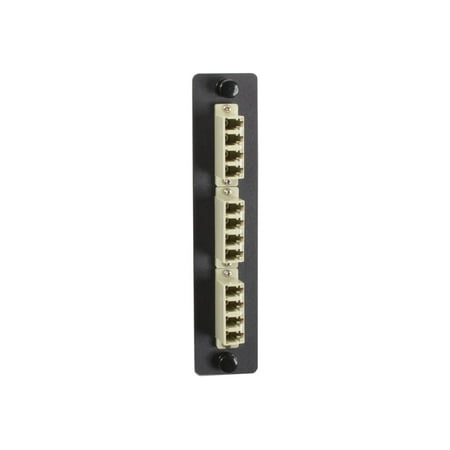 Black Box Standard Adapter Panel - Patch panel adapter - black, beige ...