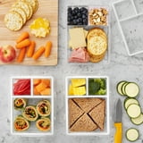 The Home Edit Bento Box Clear Food Storage Container Set of 3 ...