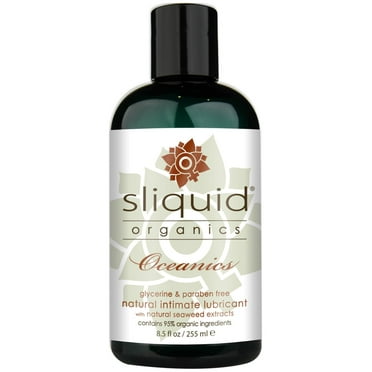 Sliquid Organics Natural Lubricant, Glycerin-Free, Aloe & Water Based ...