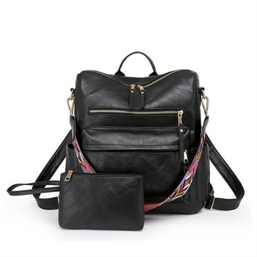 UTO Women Backpack PU Leather Ladies Fashion Handbags Backpacks ...