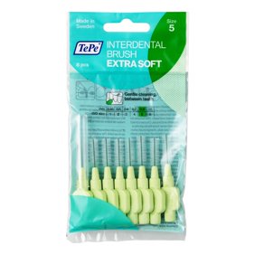 TEPE Interdental Brush Extra Soft Cleaners Mixed Pack - Dental Brushes ...