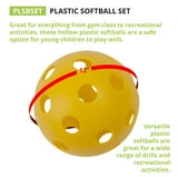 Champion Sports Plastic Softball Set, 6 Per Set, 3 Sets - Walmart.com