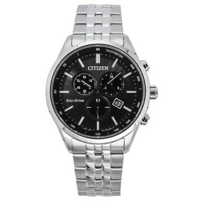 Citizen Men's Eco-Drive Crystal Accent Gold-Tone Watch and Bracelet Box ...
