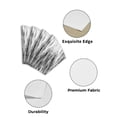 Black Grey Vintage Round Table Placemats Set of 4 Wedge Placemats ...