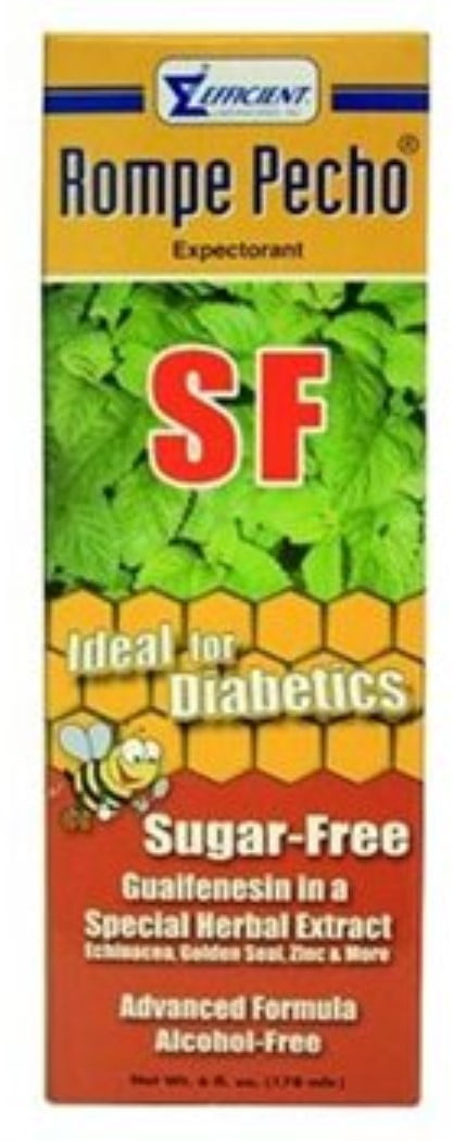 Rompe Pecho - Sf Cough Syrup 6 Fo - Walmart.com