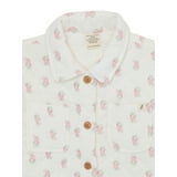 easy-peasy Toddler Girls Print Shacket, Sizes 12M-5T - Walmart.com