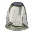 1PC Black Mosquito Net Hat With Fine Mesh Face Cover For Outdoor ...