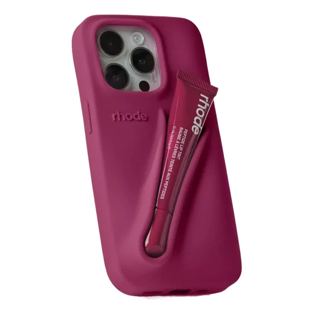 Funda Rhode Hailey Bieber Original Con Labial Para iPhone | Bodega ...