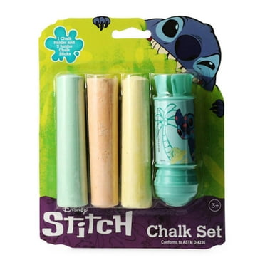 Disney Lilo & Stitch jumbo chalk set with holders 10-piece - Walmart.com