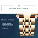 Seno Women's Watch Fashion Ocean Crystal Ladies Quartz Wristwatches ...