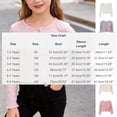 Bxsruta Girls Bow Embroidery Ribbed Knit Cardigan Long Sleeve Casual ...